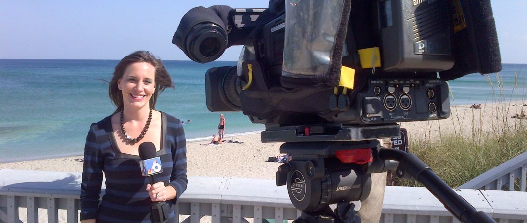 You want to be a TV reporter? You need two things. - Christina All Day